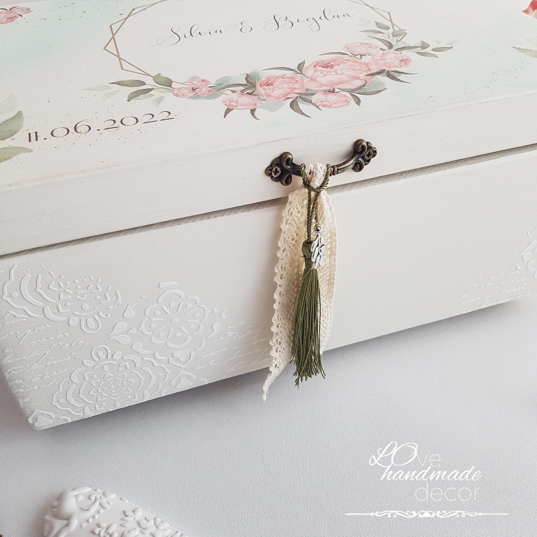 Cutie Amintiri - Dar Nuntă - LOve Handmade Decor